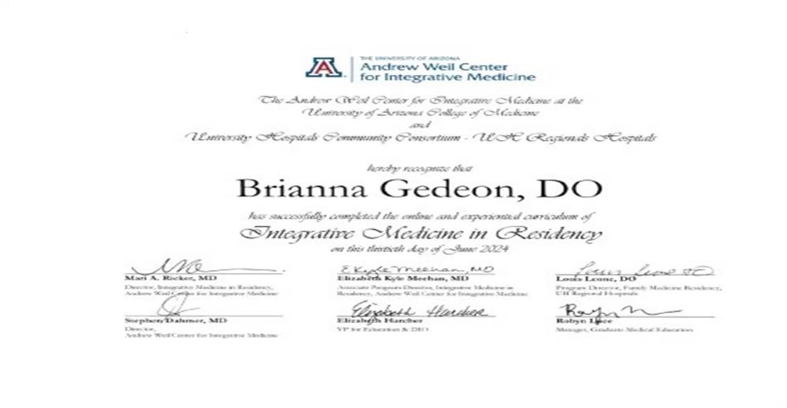 Brianna Gedeon, DO | Unity Health Network